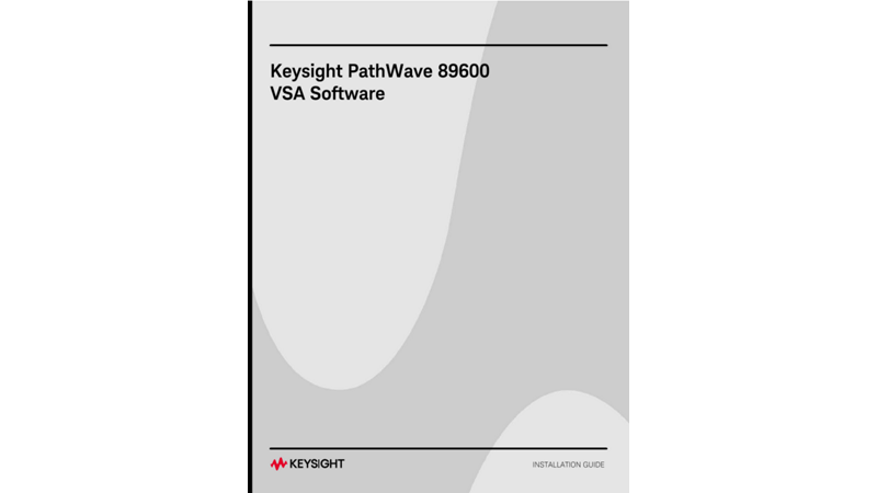 Keysight Vector Signal Analysis (89600 VSA) | Keysight